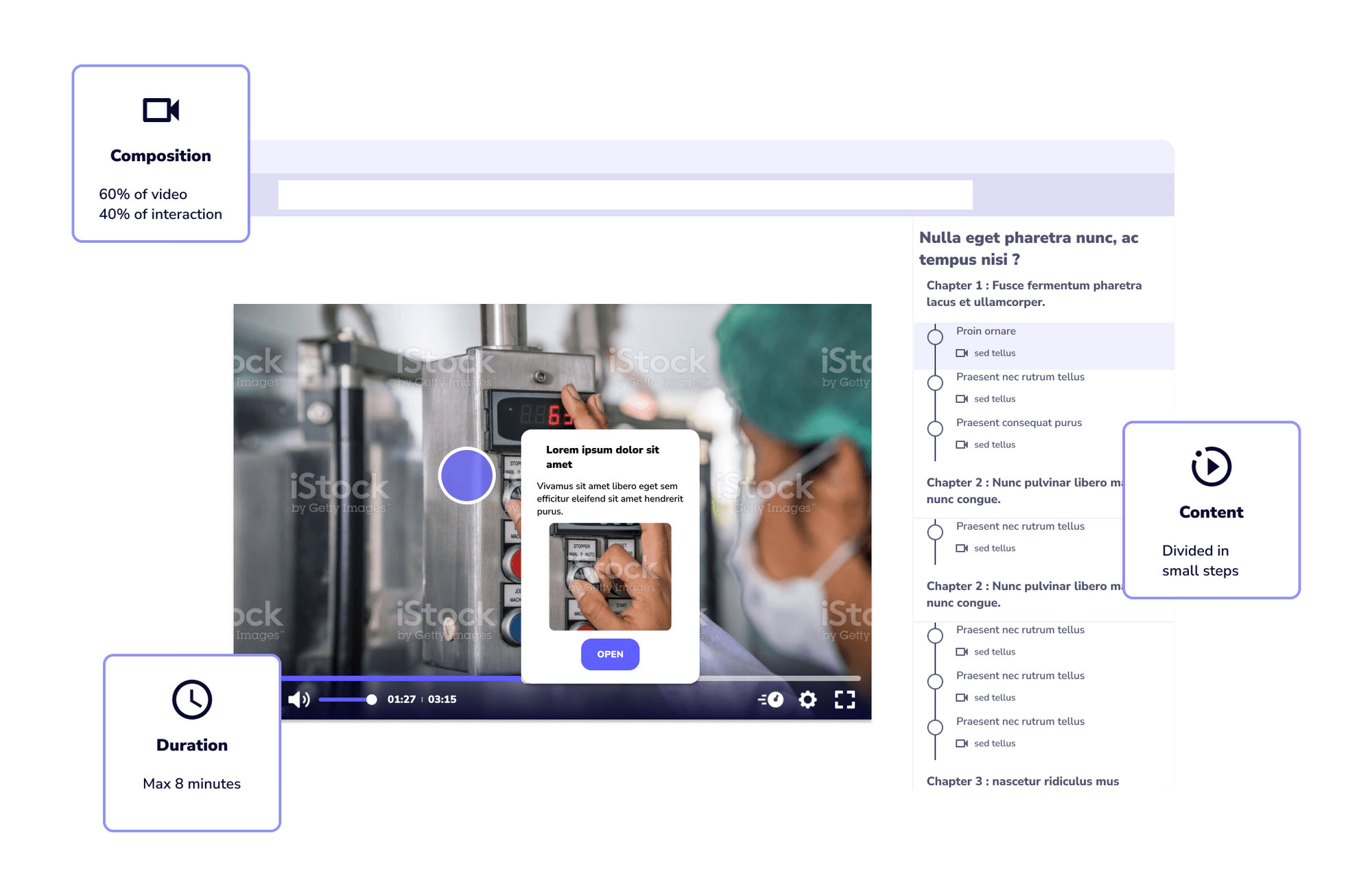 Automatically record a presentation as part of your video